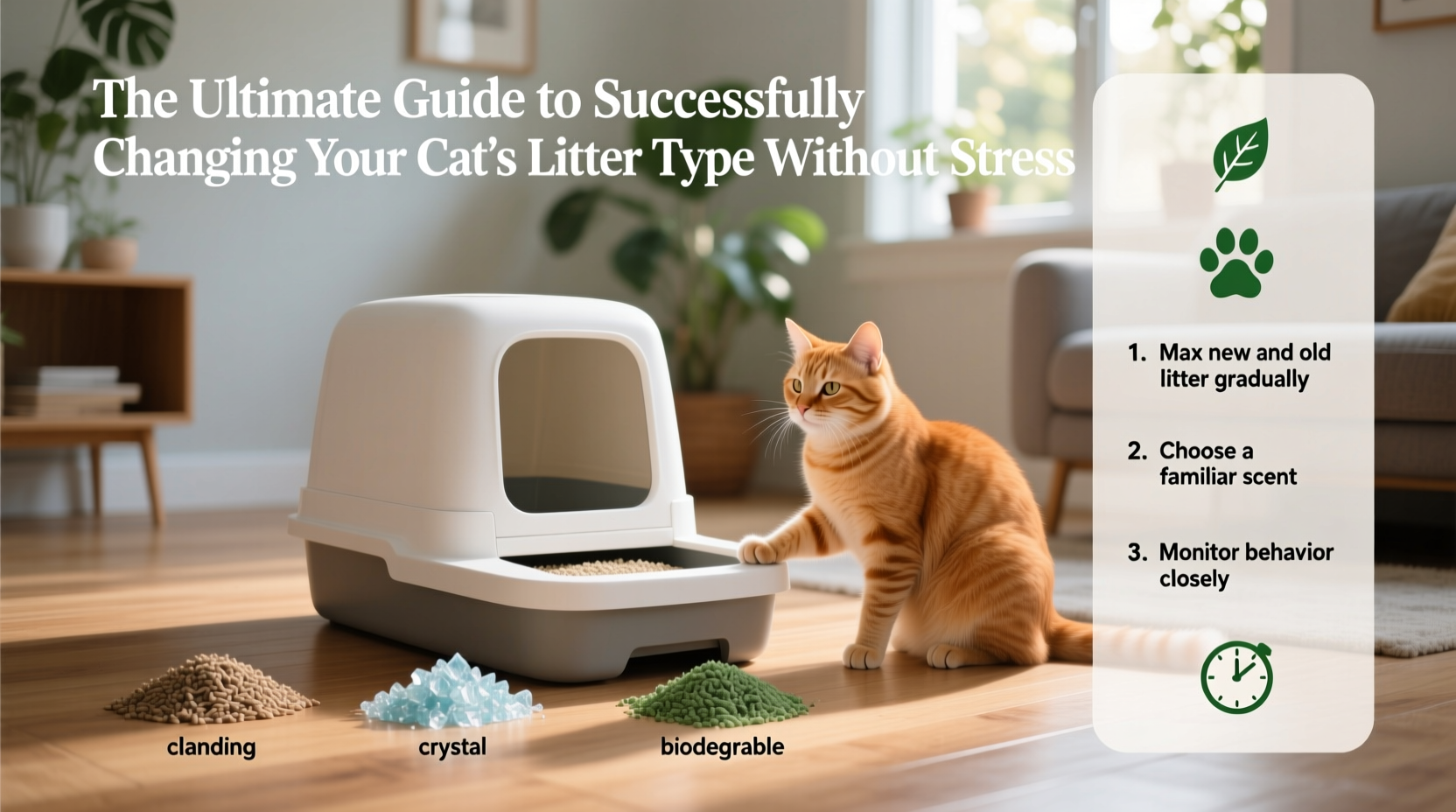 The Ultimate Guide To Successfully Changing Your Cats Litter Type ...