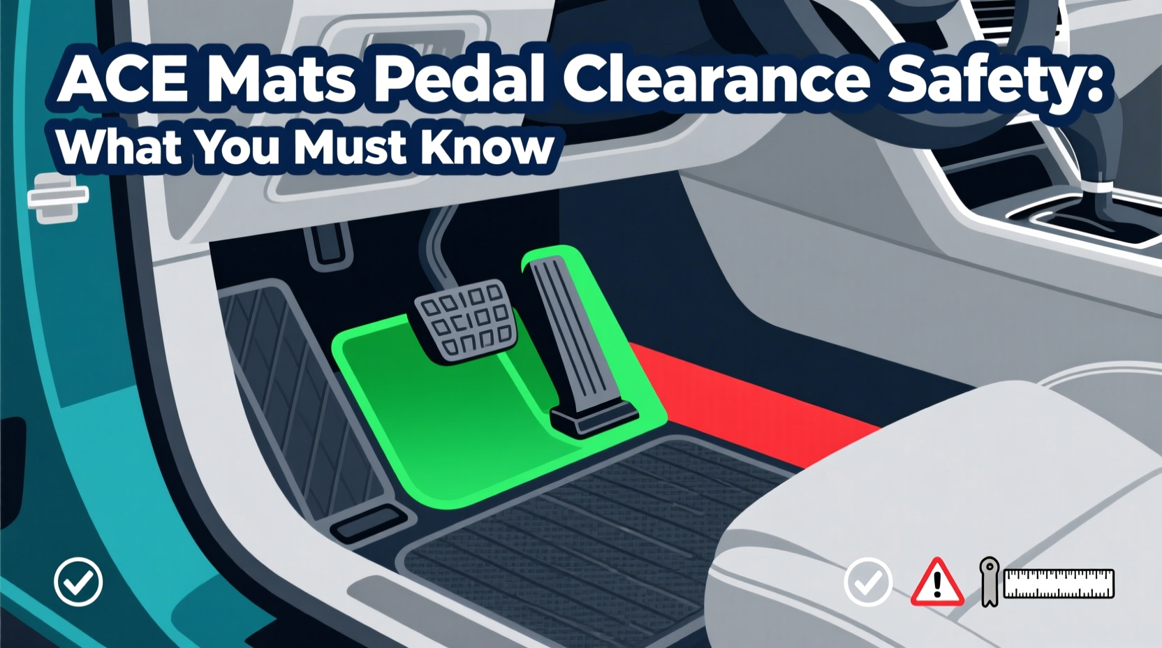 ACE Mats Pedal Clearance Safety: What You Must Know