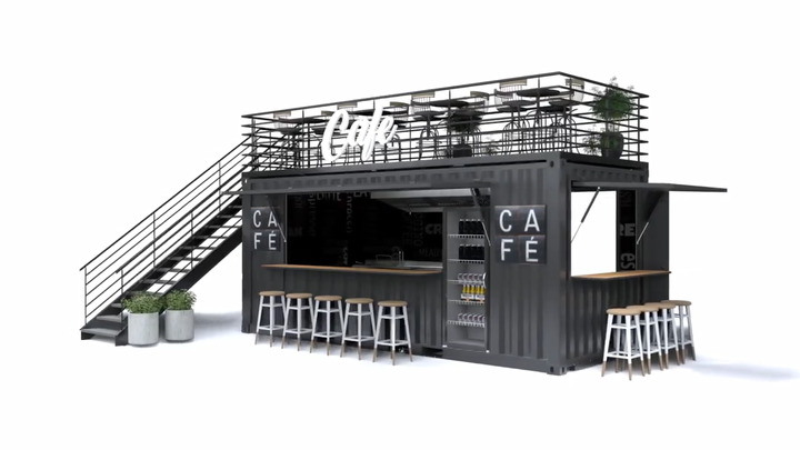 Best Selling Portable Prefab Bar Container House - 5+ Years Warranty