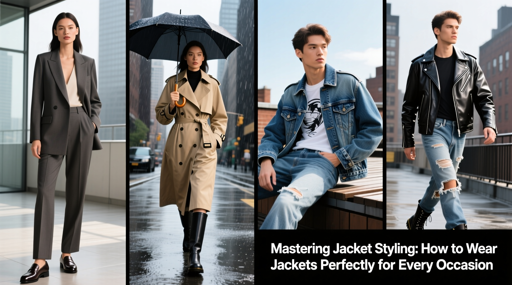 Mastering Jacket Styling How To Wear Jackets Perfectly For Every Occasion