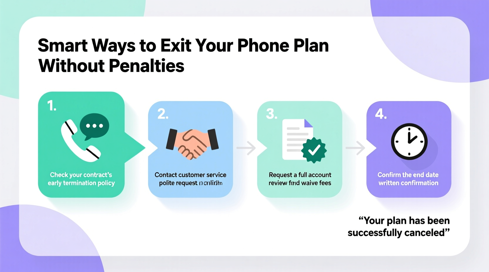 Effective Strategies To Exit Your Phone Plan Without Penalties Or Hassle