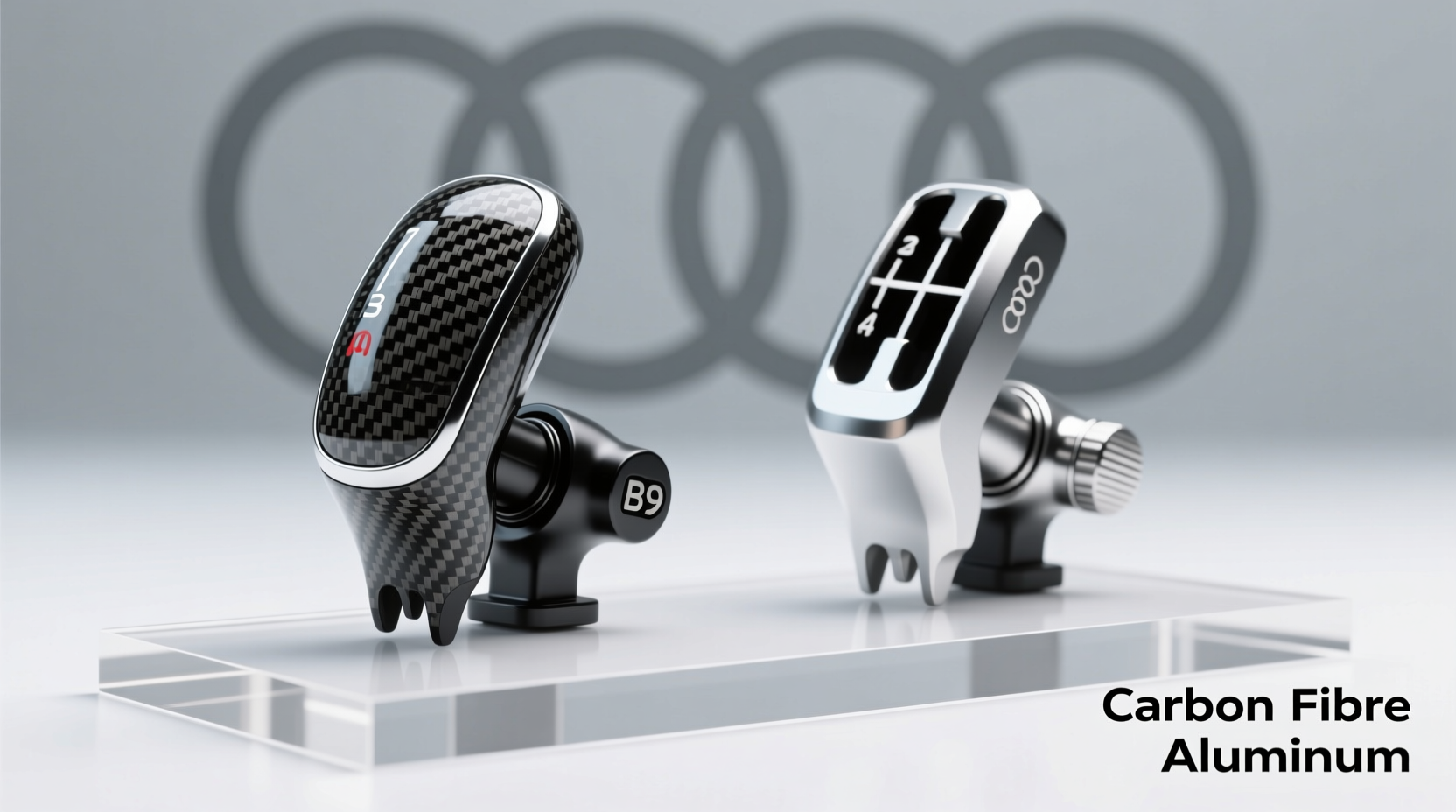 Carbon vs Aluminum Shifter for Audi A5 B9: Real Data