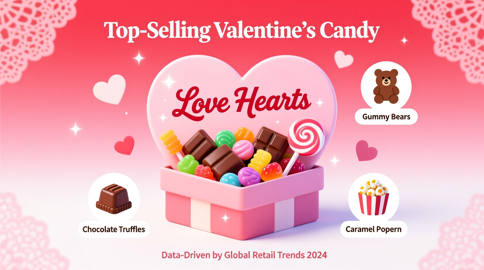 What Candy Is Sold the Most on Valentine's Day