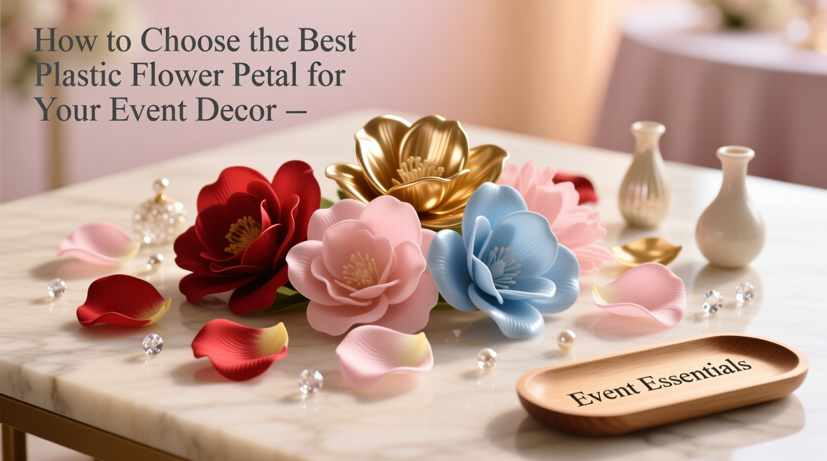 How to Choose the Best Plastic Flower Petal for Your Event Decor