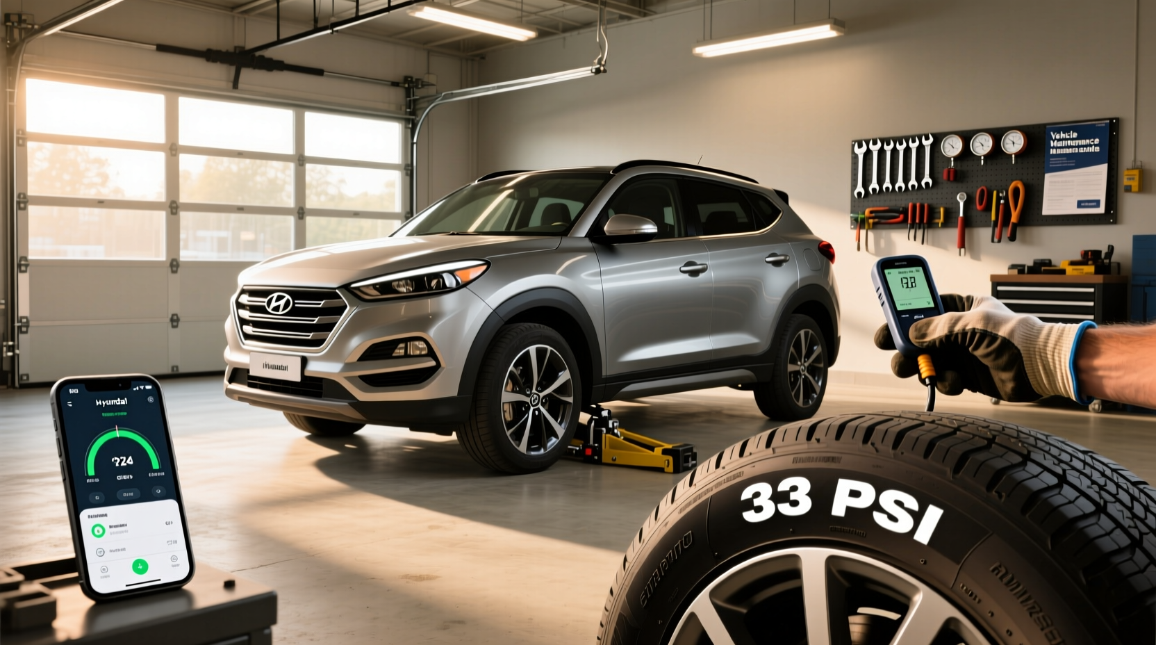 How to Choose Hyundai Tucson Tyre Pressure, What PSI Should My Hyundai ...