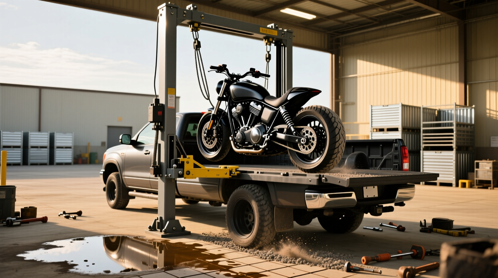 How to Haul a Motorcycle in a U-Haul Trailer Guide