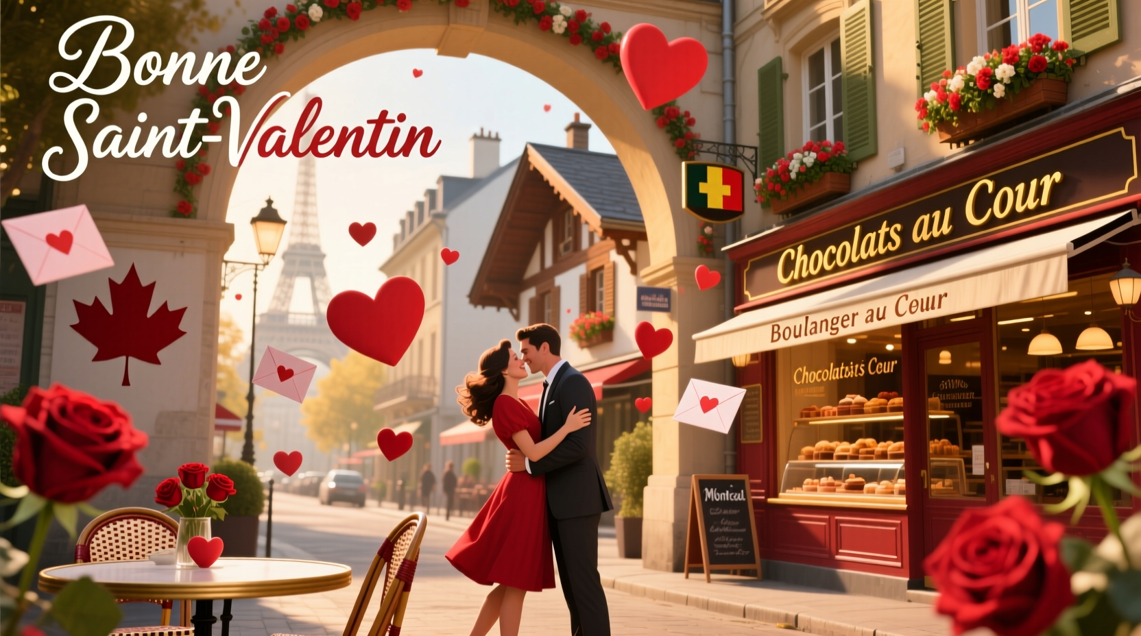 When Is Valentine's Day in French-Speaking Countries?
