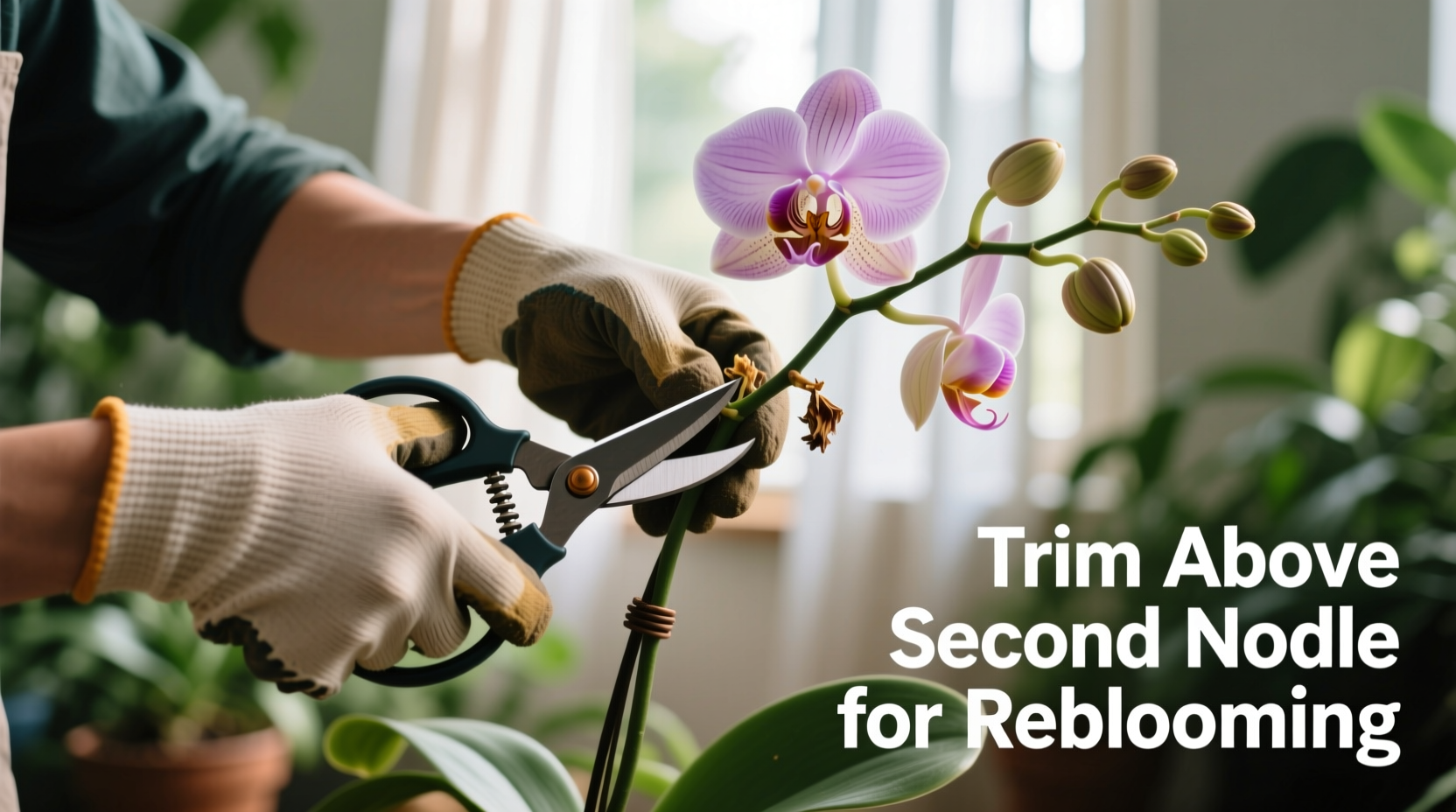 How to Trim Orchids for Healthy Reblooming