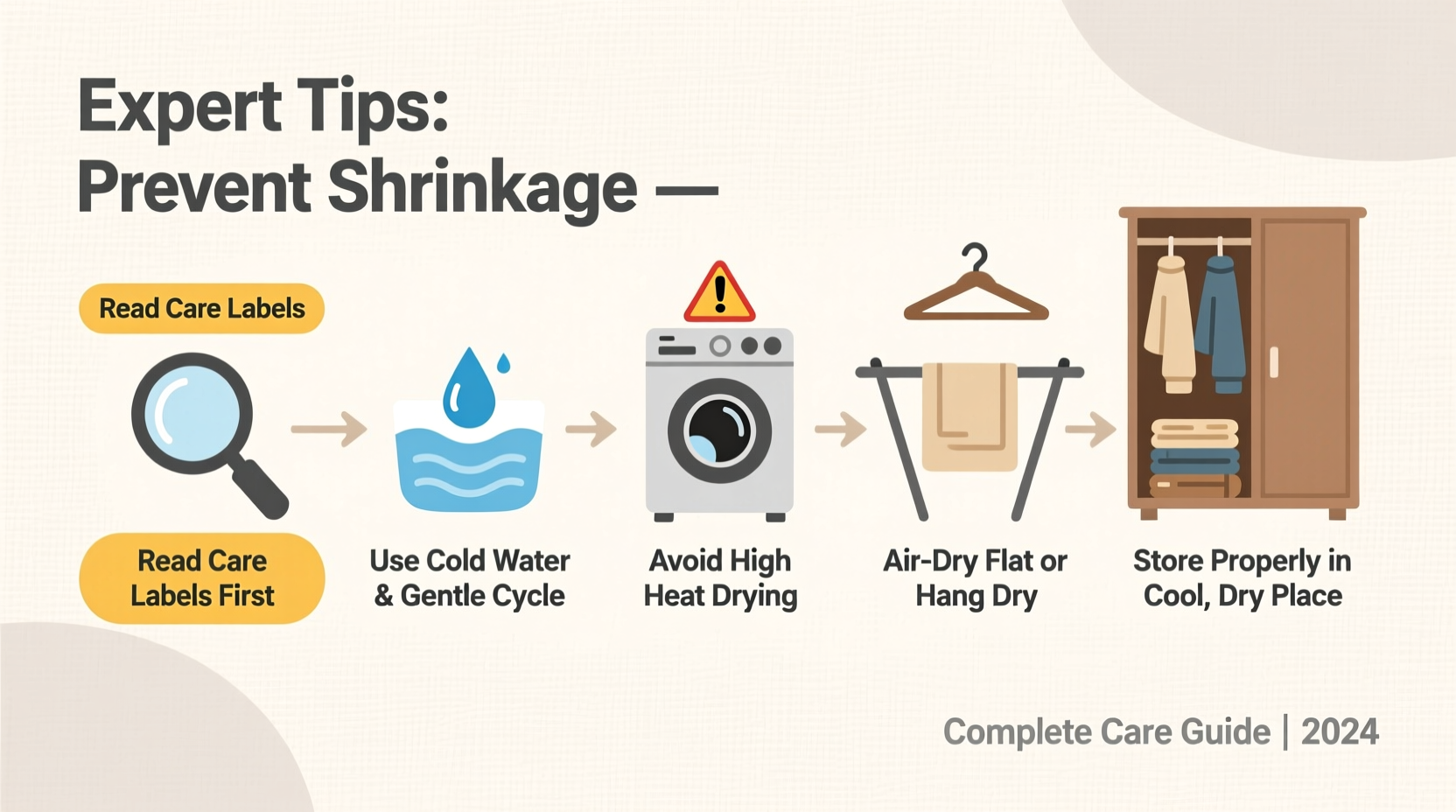 Expert Tips On How To Prevent Clothes From Shrinking A Complete Care Guide