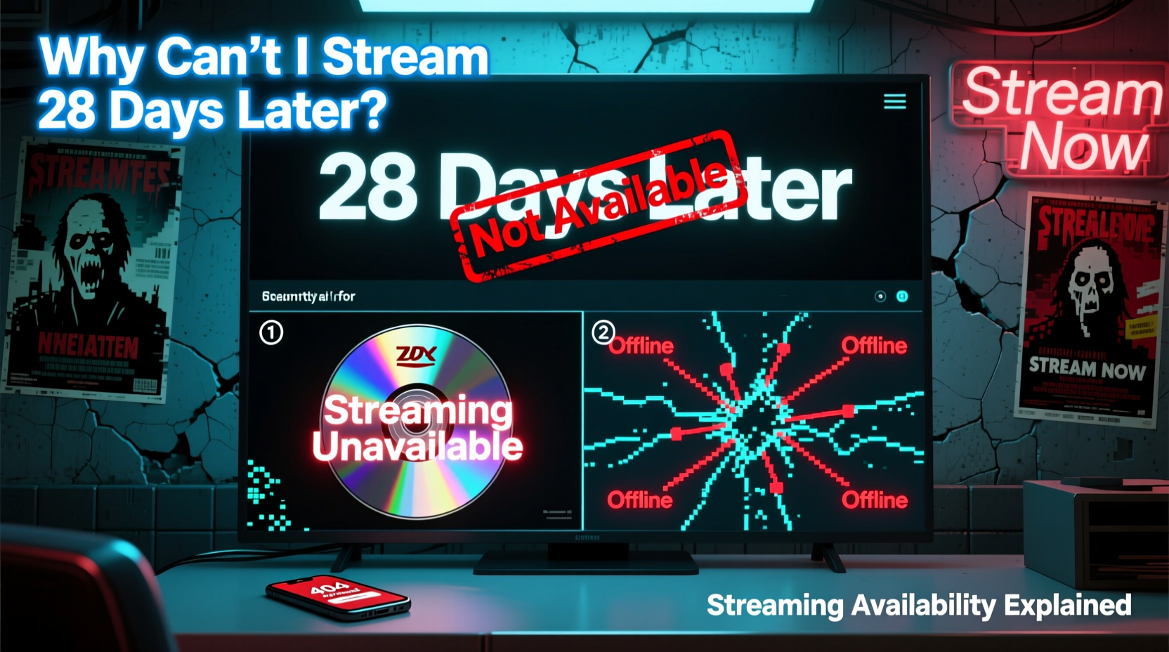 Why Cant I Stream 28 Days Later Streaming Availability Explained