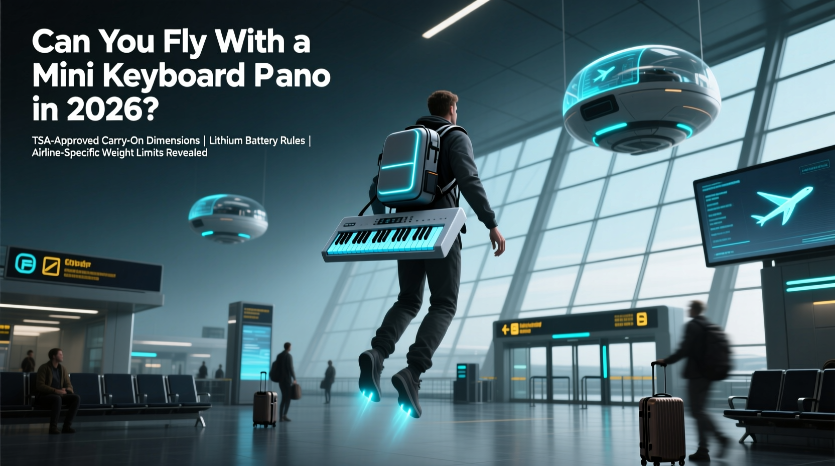 Can You Fly With a Mini Keyboard Piano in 2026? TSA-Approved Carry-On ...