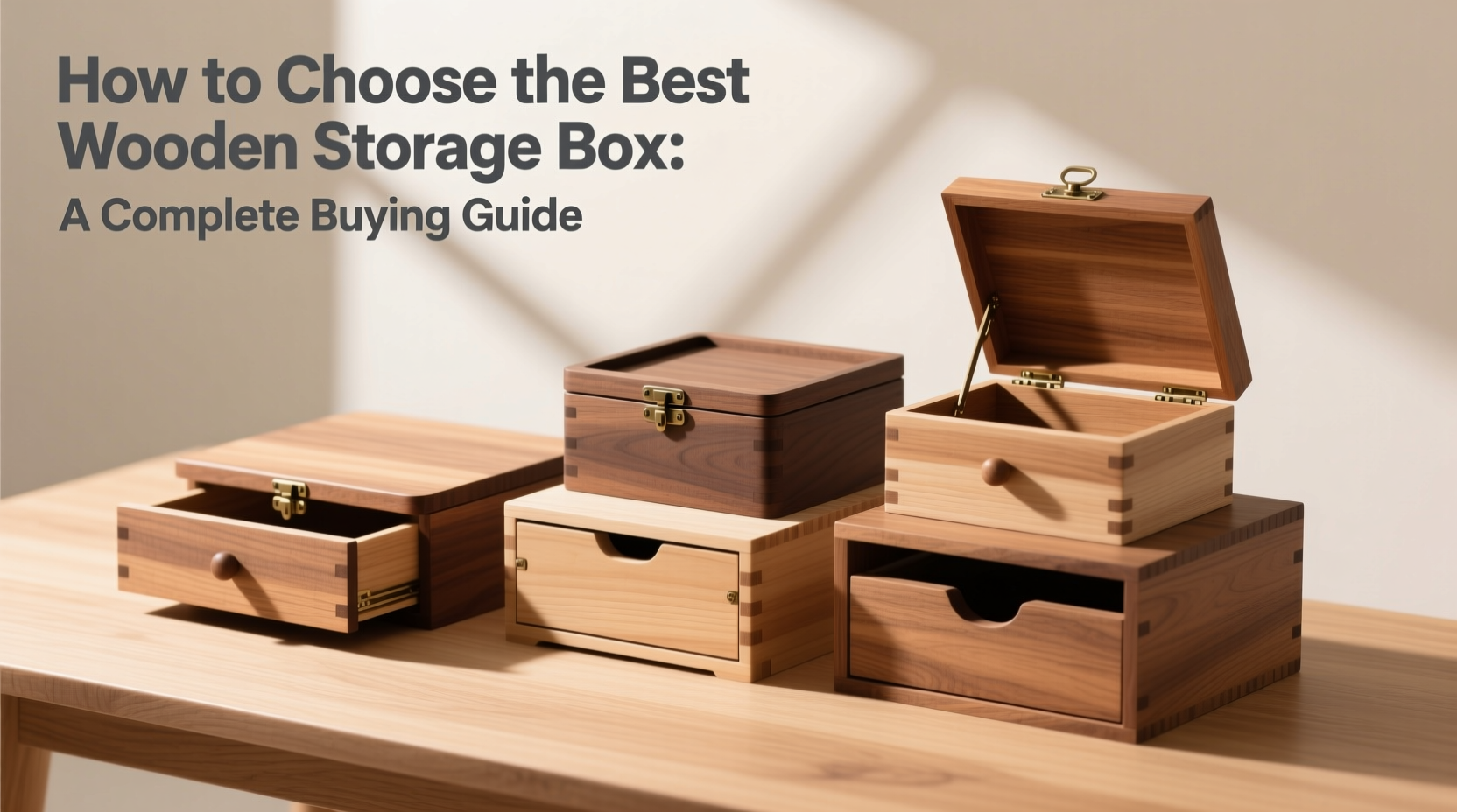 How to Choose the Best Wooden Storage Box: A Complete Buying Guide