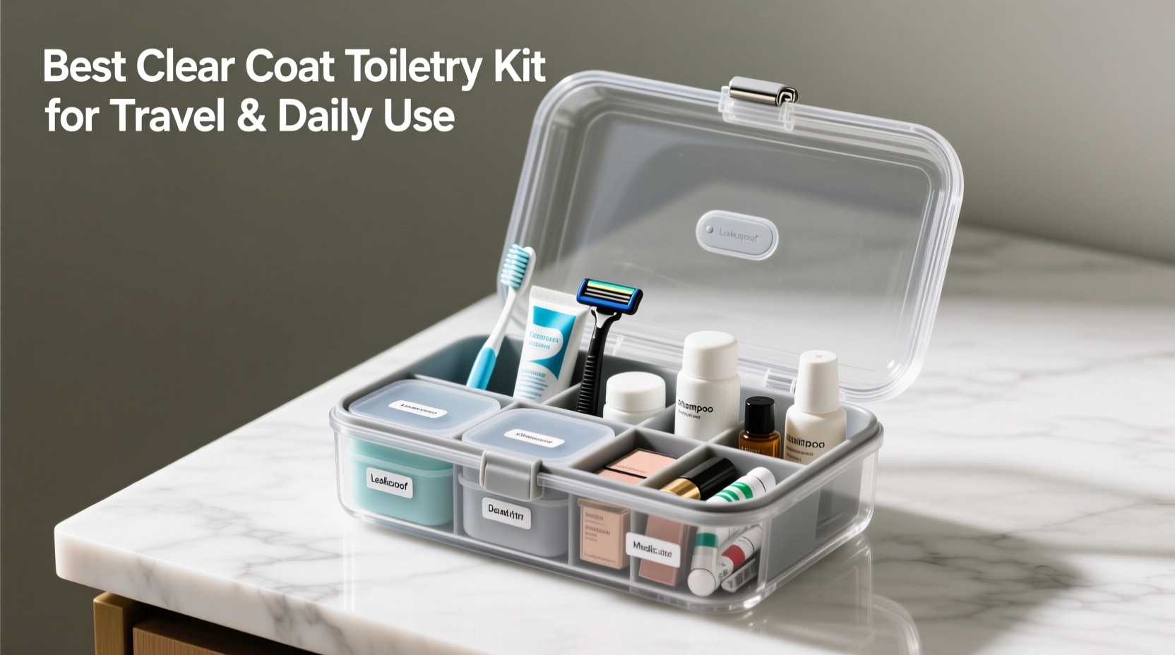 How to Choose the Best Clear Coat Toiletry Kit for Travel and Daily Use