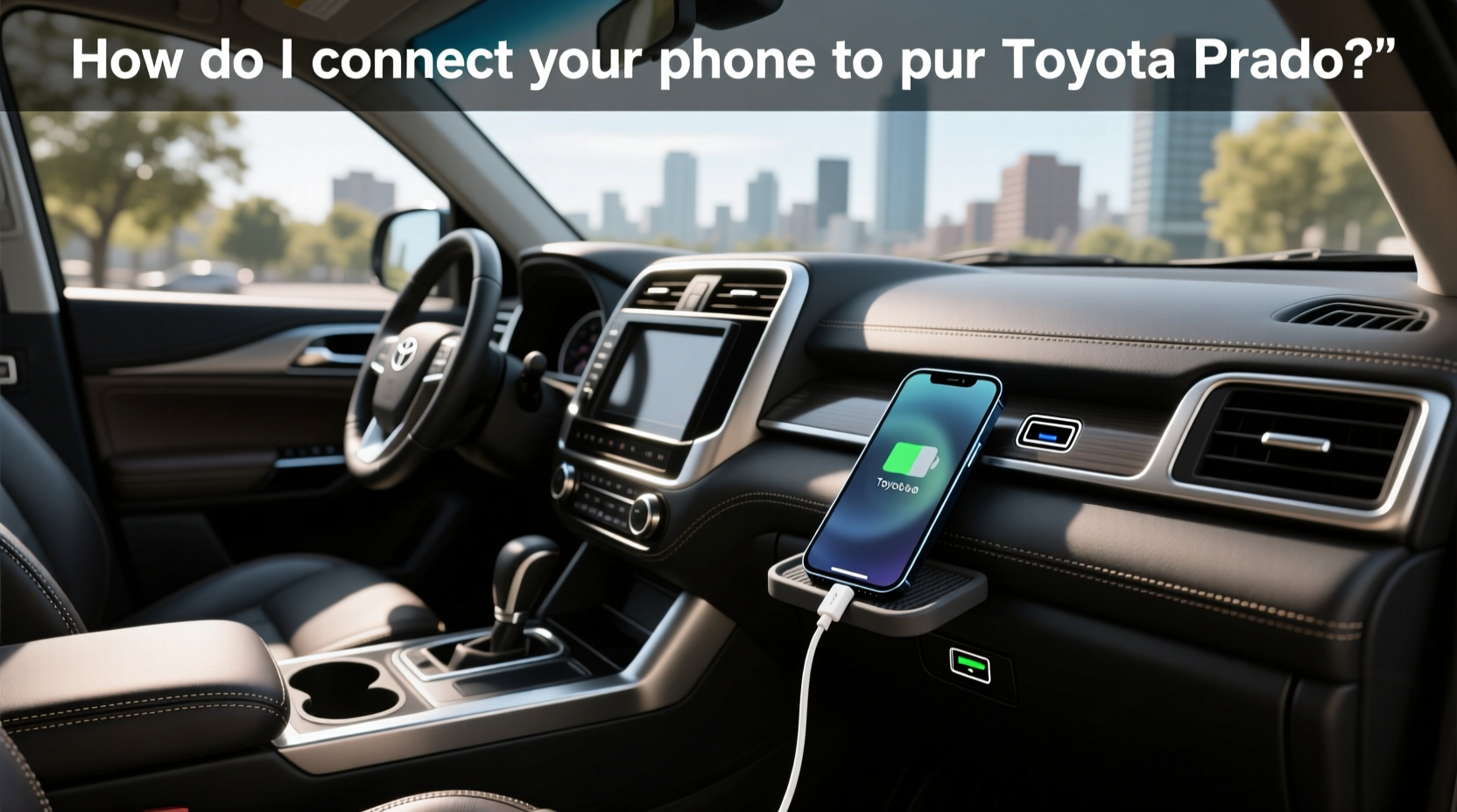 How to Choose Toyota Prado USB Port & Phone Connection Guide