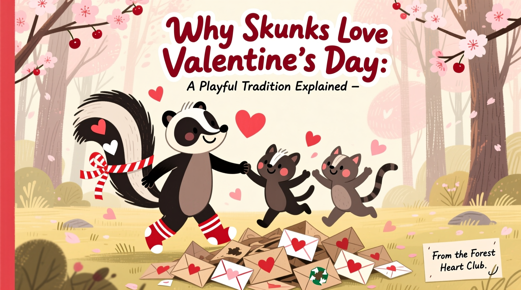 Why Skunks Love Valentine's Day: A Playful Tradition Explained