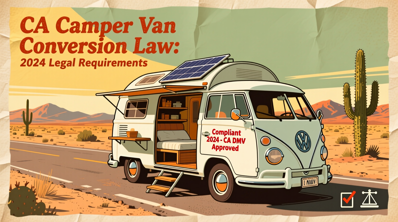 CA Camper Van Conversion Law: 2024 Legal Requirements