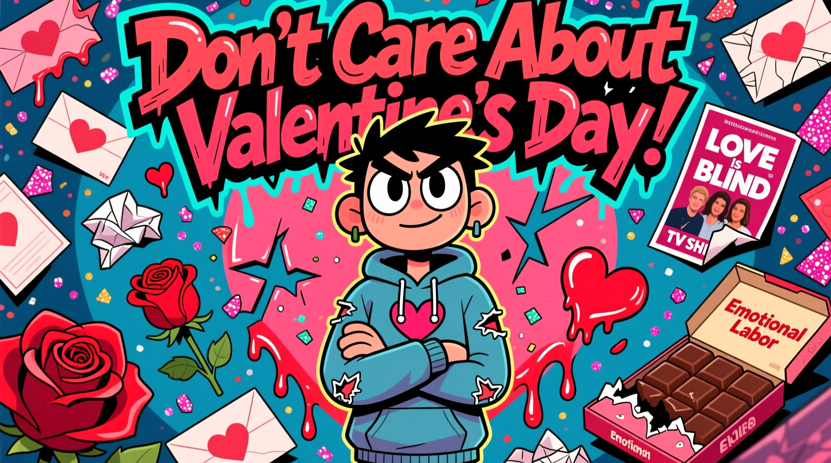Don't Care About Valentine's Day Meme Explained