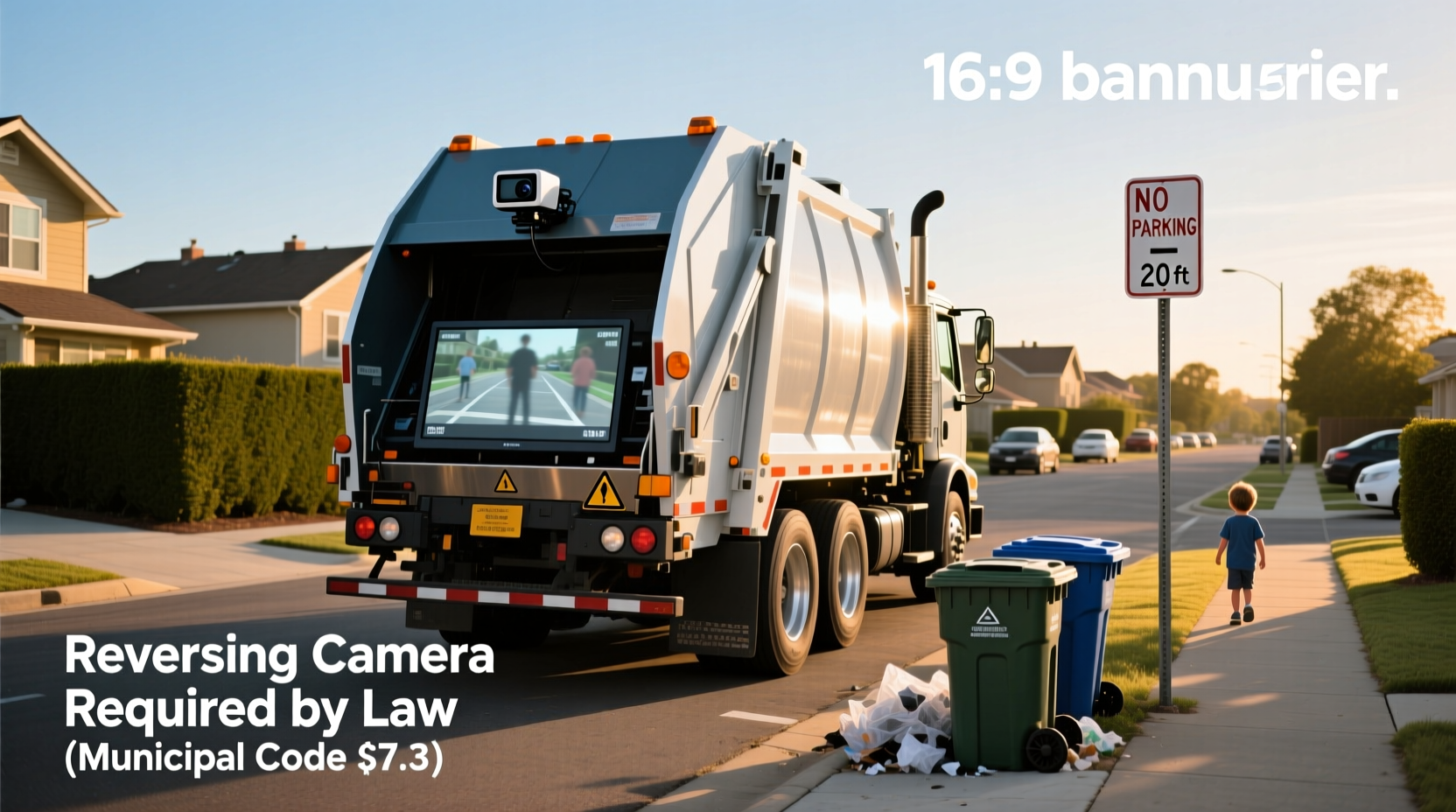 How to Choose Reversing Camera for Garbage Truck, What Is the Law?