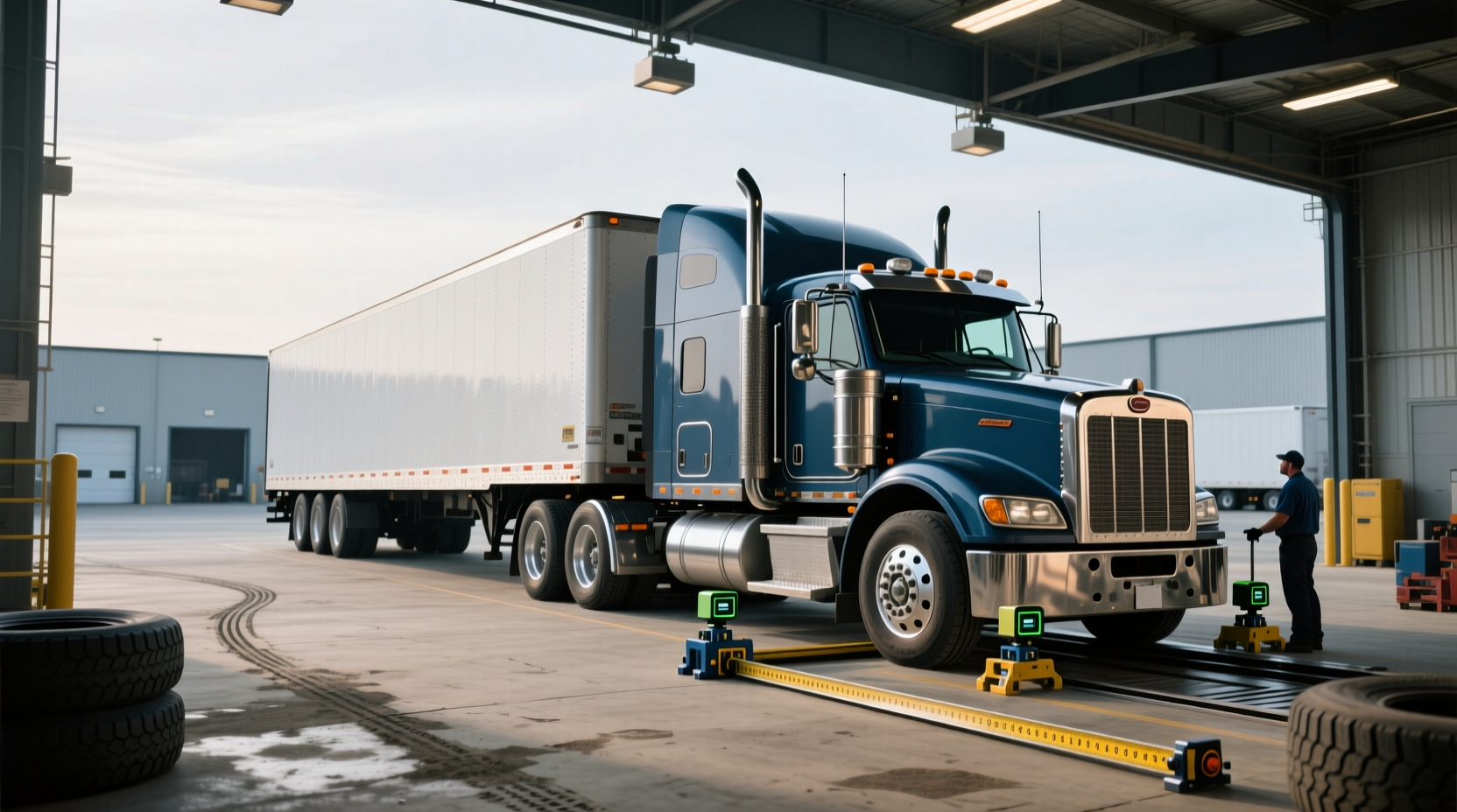 How to Check and Align Semi Trailer Axles Properly