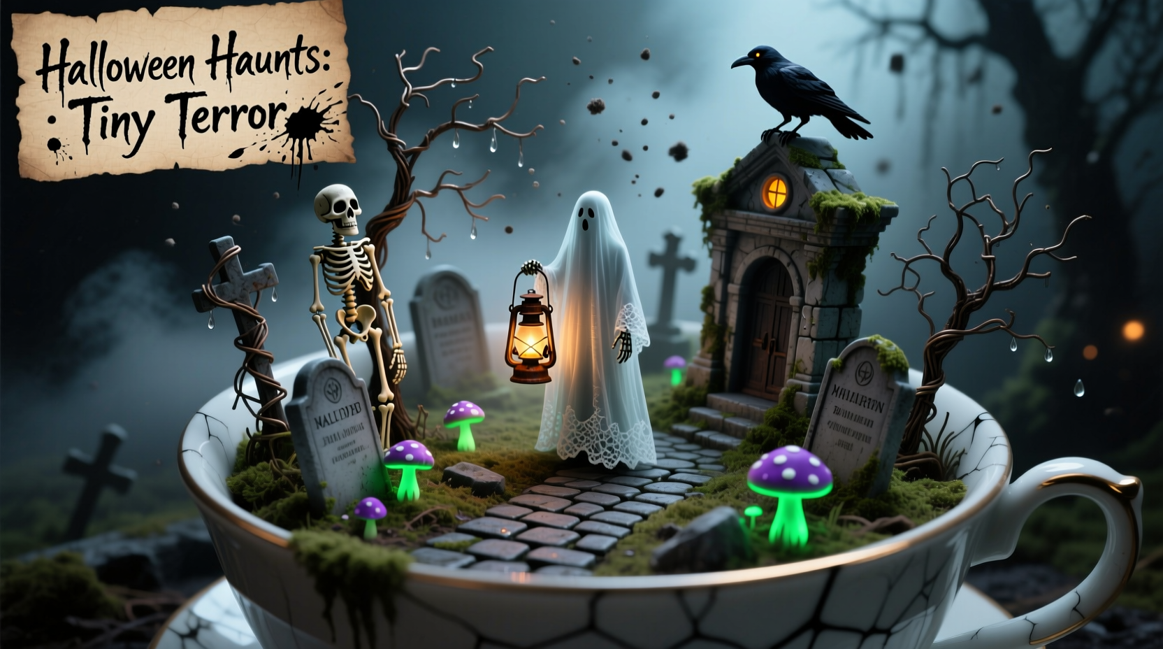 Crafting Eerie Micro Landscapes Step By Step Tips To Build A Spooky ...