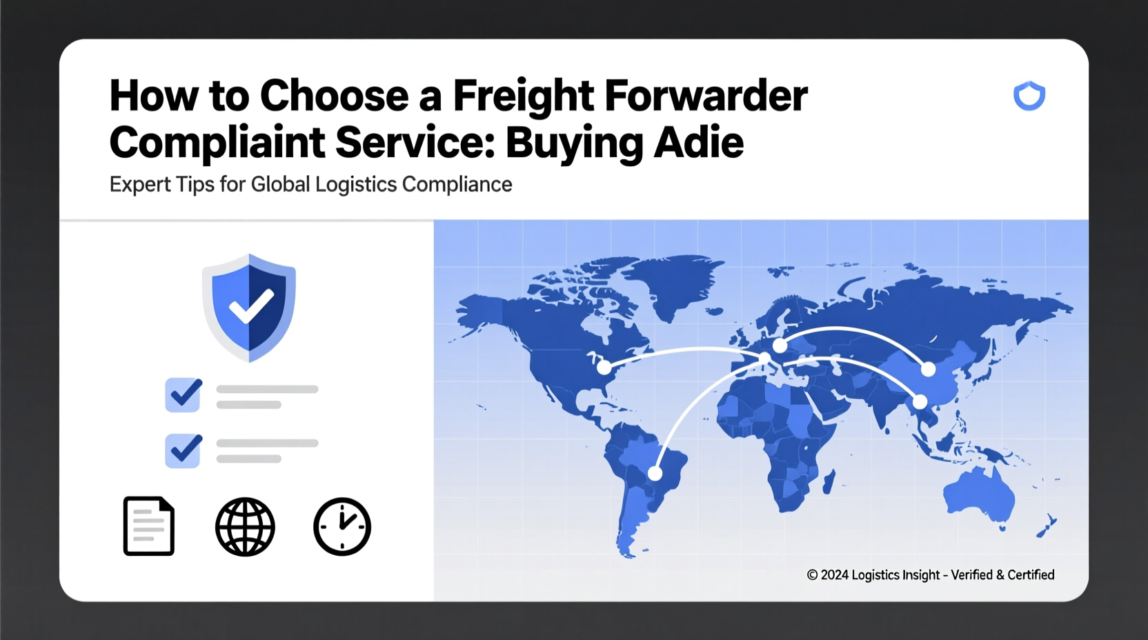 How to Choose a Freight Forwarder Compliant Service: Buying Guide