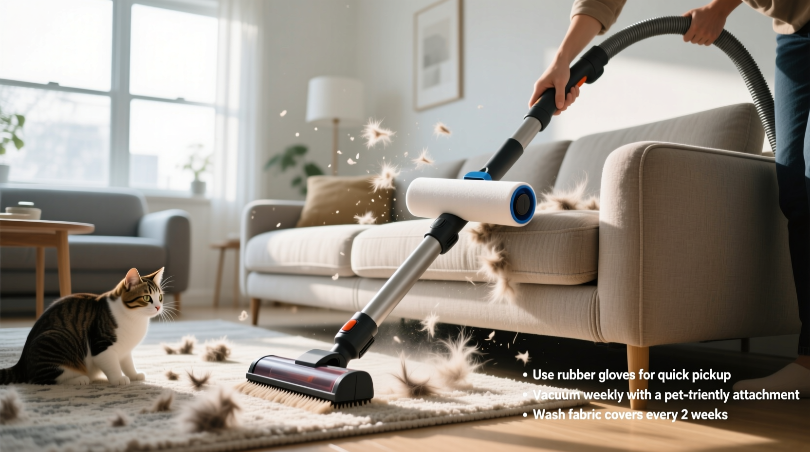 Effective Strategies For How To Clean Cat Hair From Your Home Quickly ...