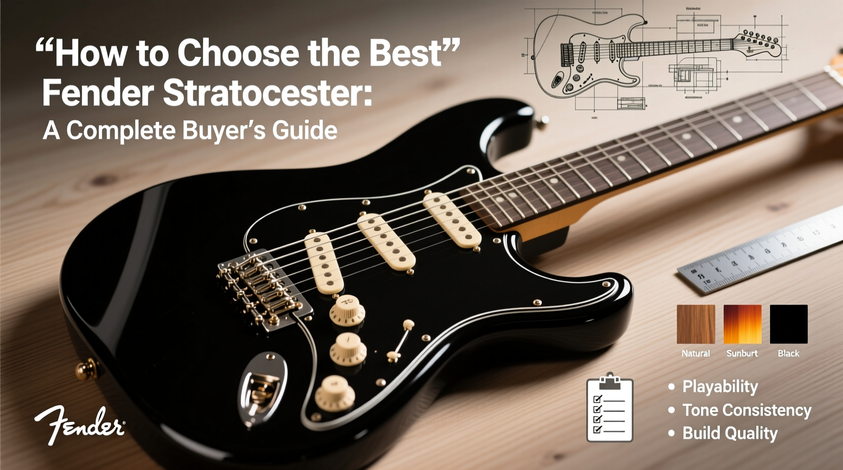 How to Choose the Best Fender Stratocaster: A Complete Buyer's Guide