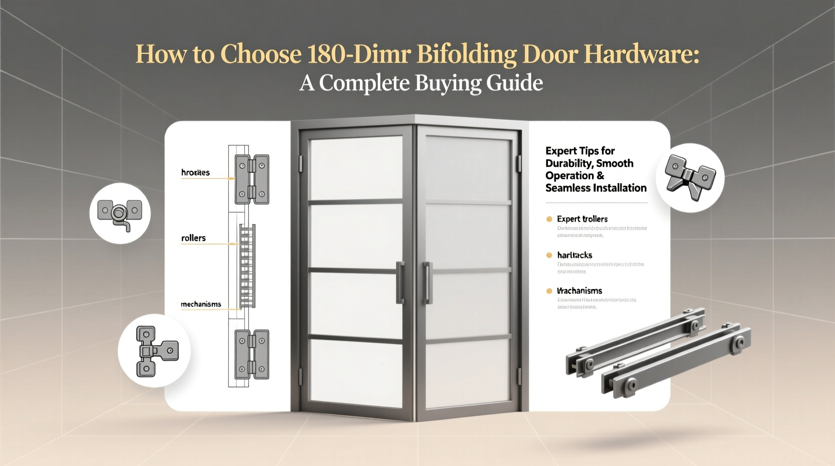 How to Choose 180 Degree Bifolding Door Hardware: A Complete Buying Guide