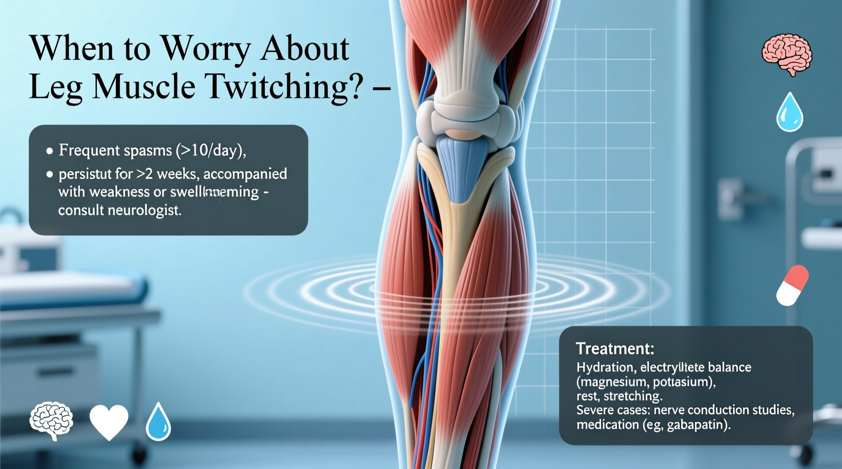 Leg Muscle Twitching Causes When To Worry And Treatment