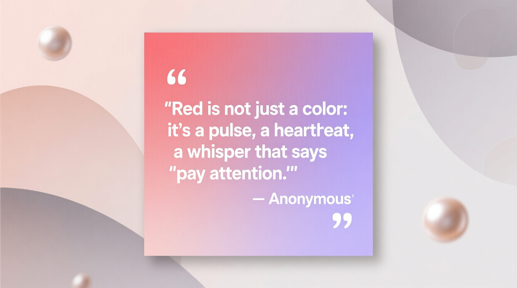 Quotes Color Red: Passion, Power & Meaning