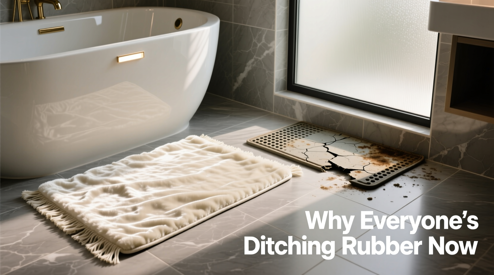 Luxury Bath Mat Vs Rubber Why Are So Many People Ditching Rubber Now