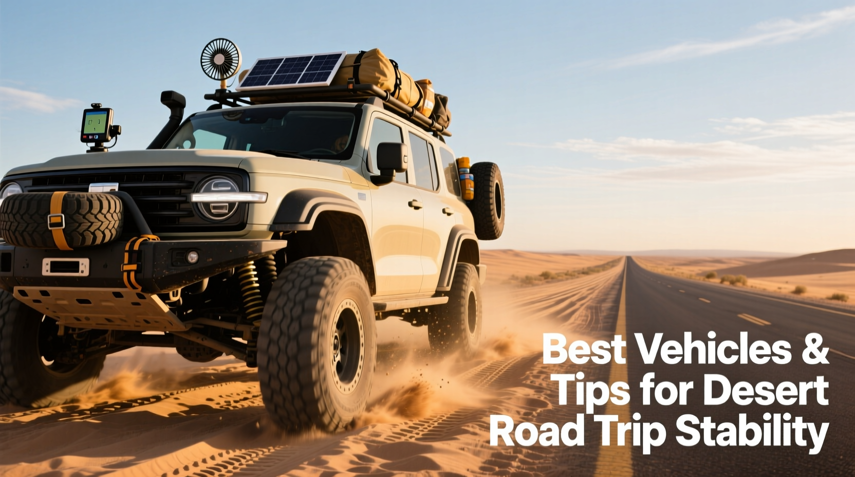 Best Vehicles & Tips for Desert Road Trip Stability