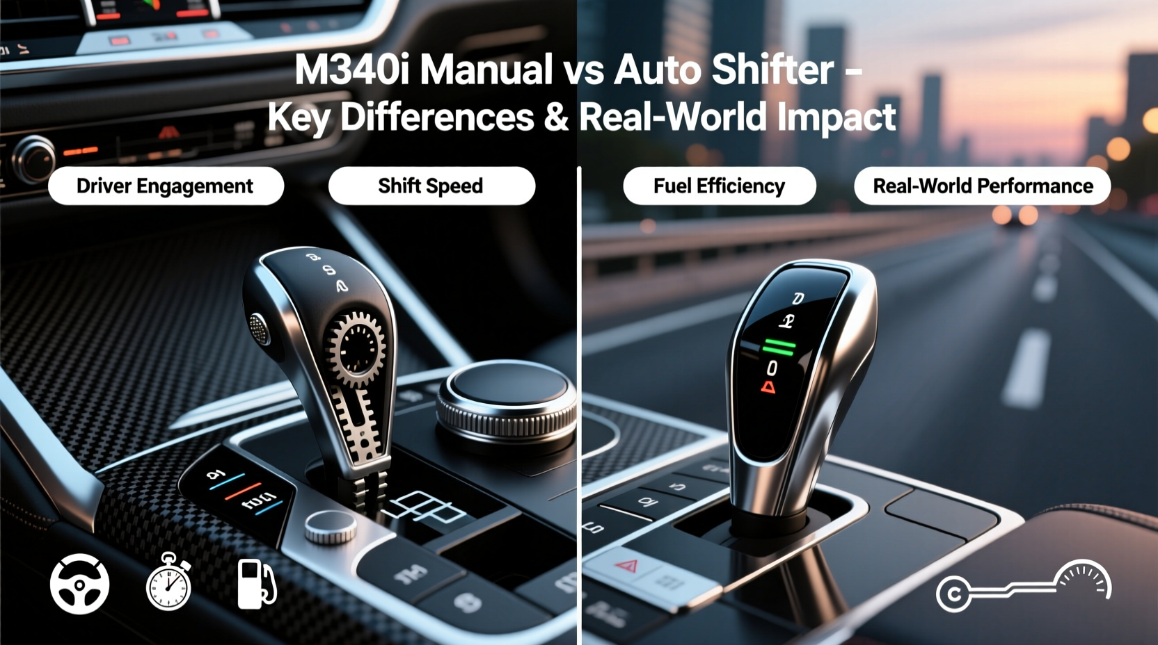 M340i Manual vs Auto Shifter: Key Differences & Real-World Impact