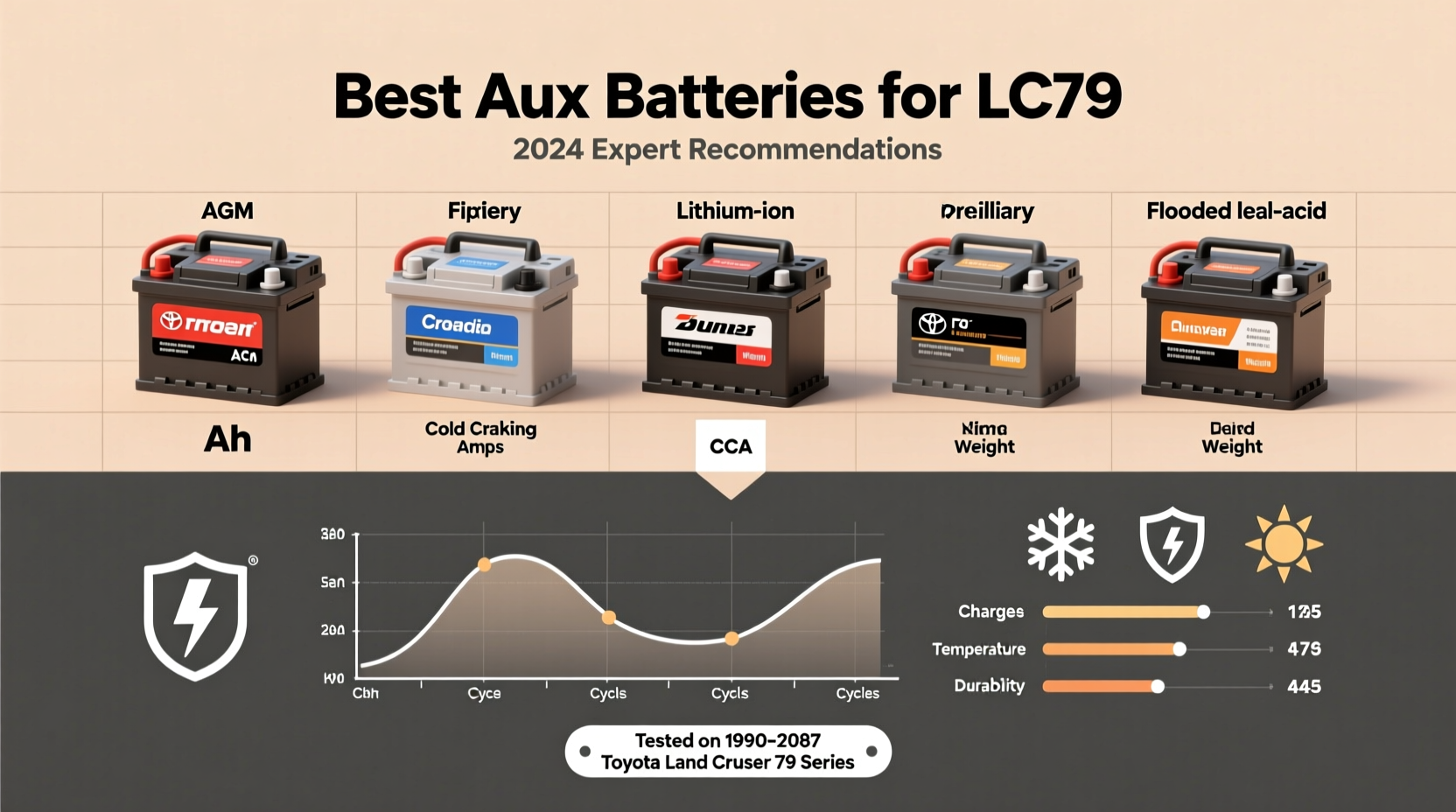LC79 Aux Battery Comparison: Best Options for Toyota Land Cruiser 79 Series