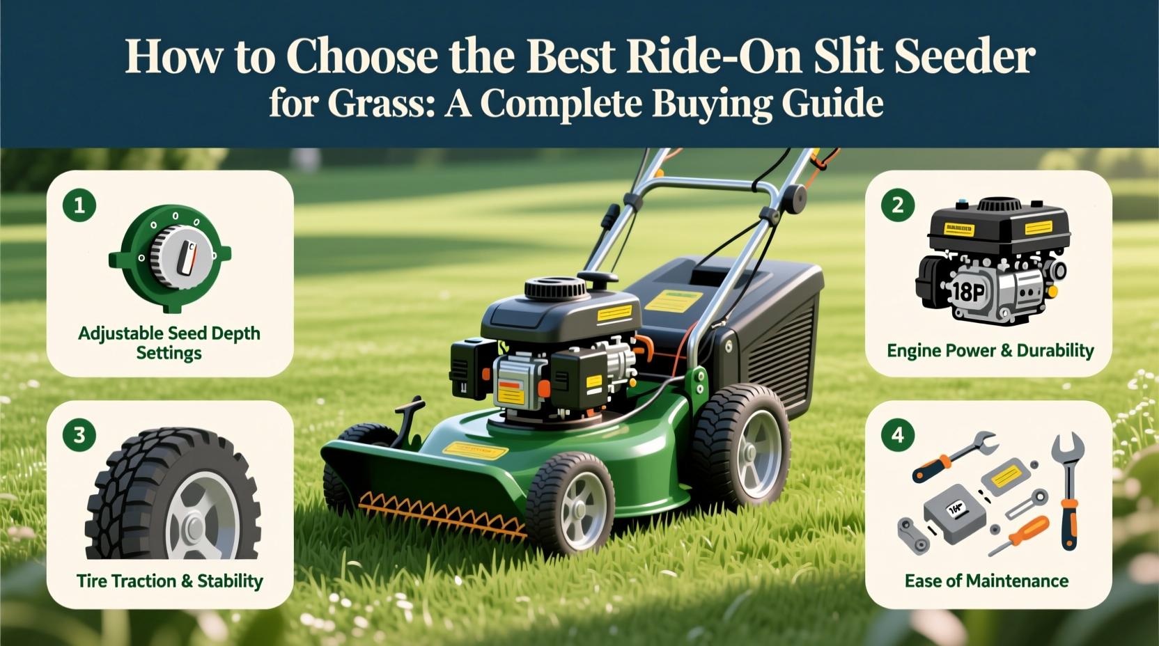 How to Choose the Best Ride On Slit Seeder for Grass: A Complete Buying ...