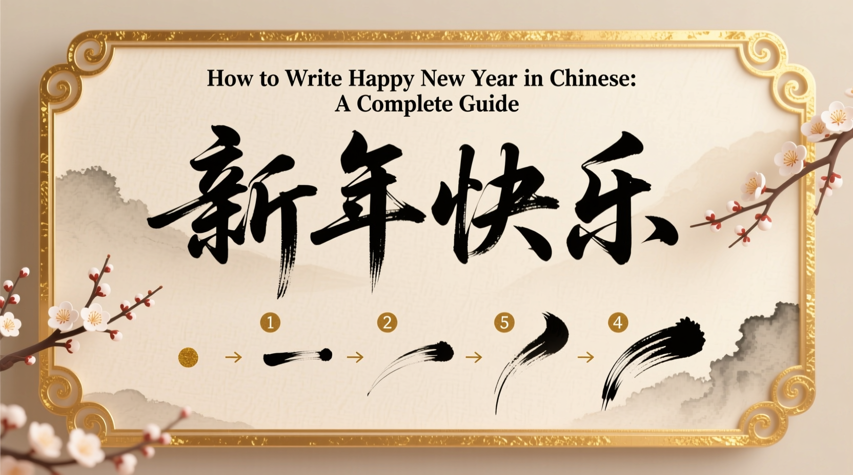 How to Write Happy New Year in Chinese: A Complete Guide