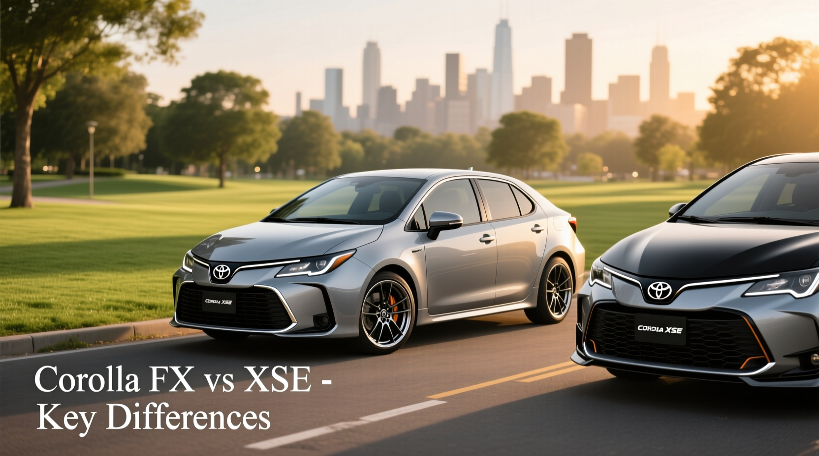 Toyota Corolla Hatchback FX vs XSE Guide