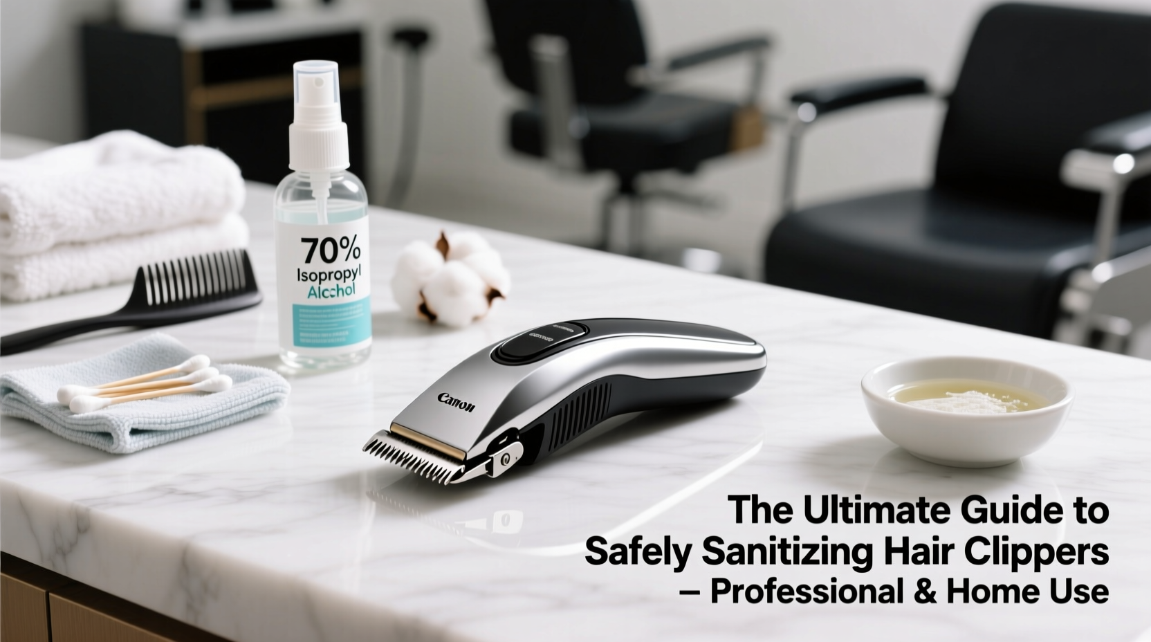 The Ultimate Guide To Safely Sanitizing Hair Clippers For Professional ...