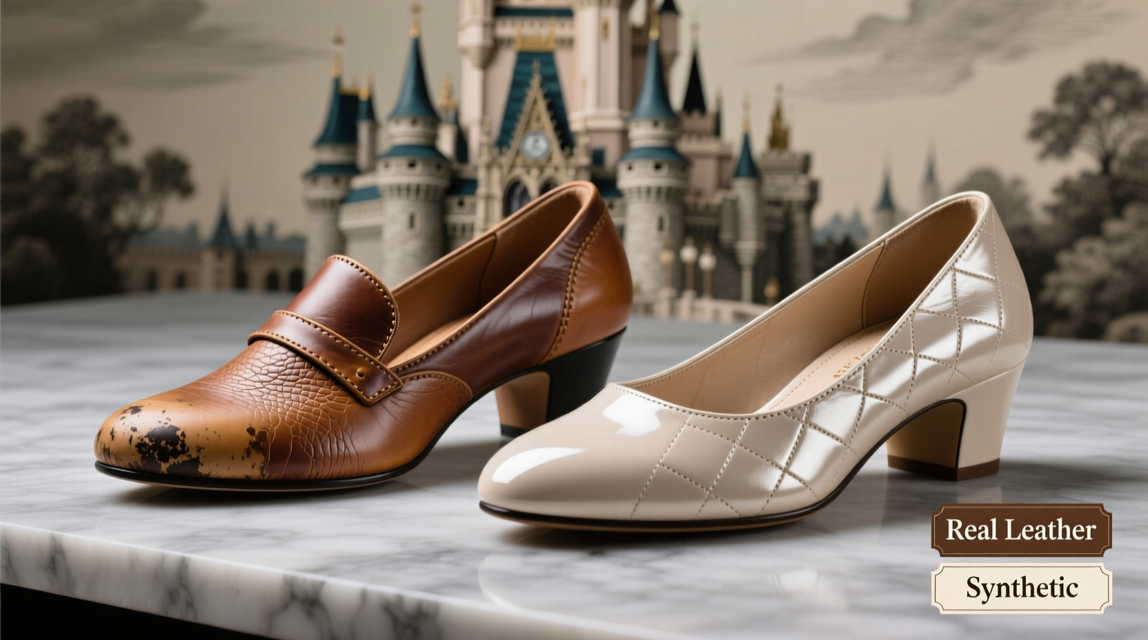 Leather Vs Synthetic Princess Shoes Are Real Leather Ones Really Worth ...