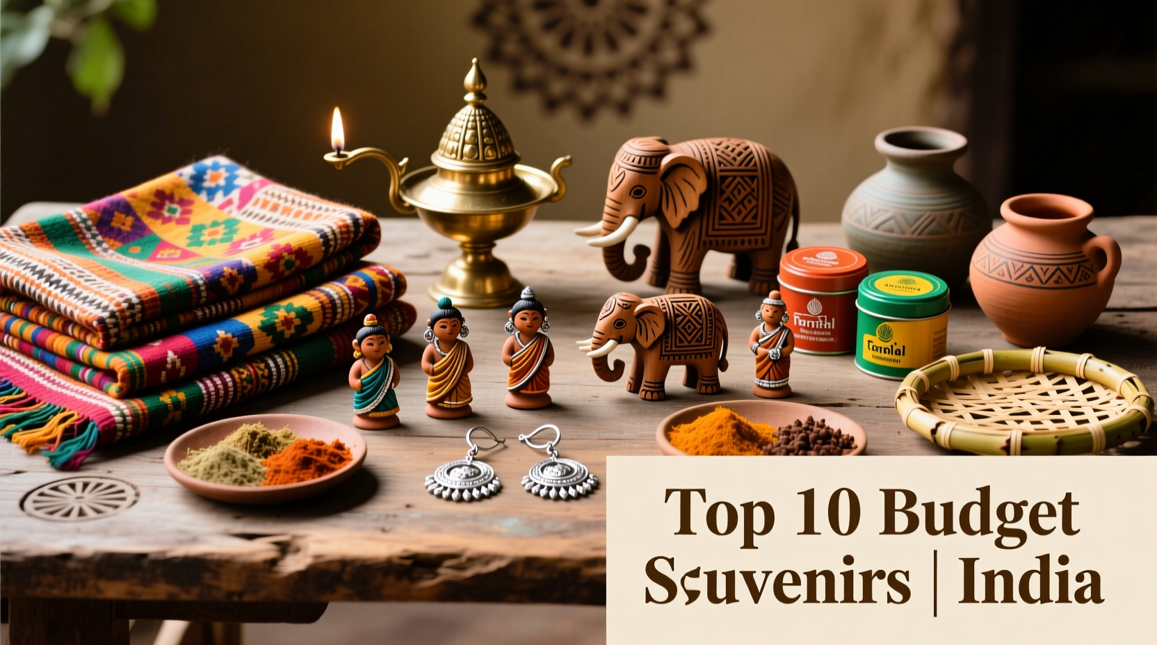Top 10 Best Indian Souvenirs For Unique Budget Wise Finds