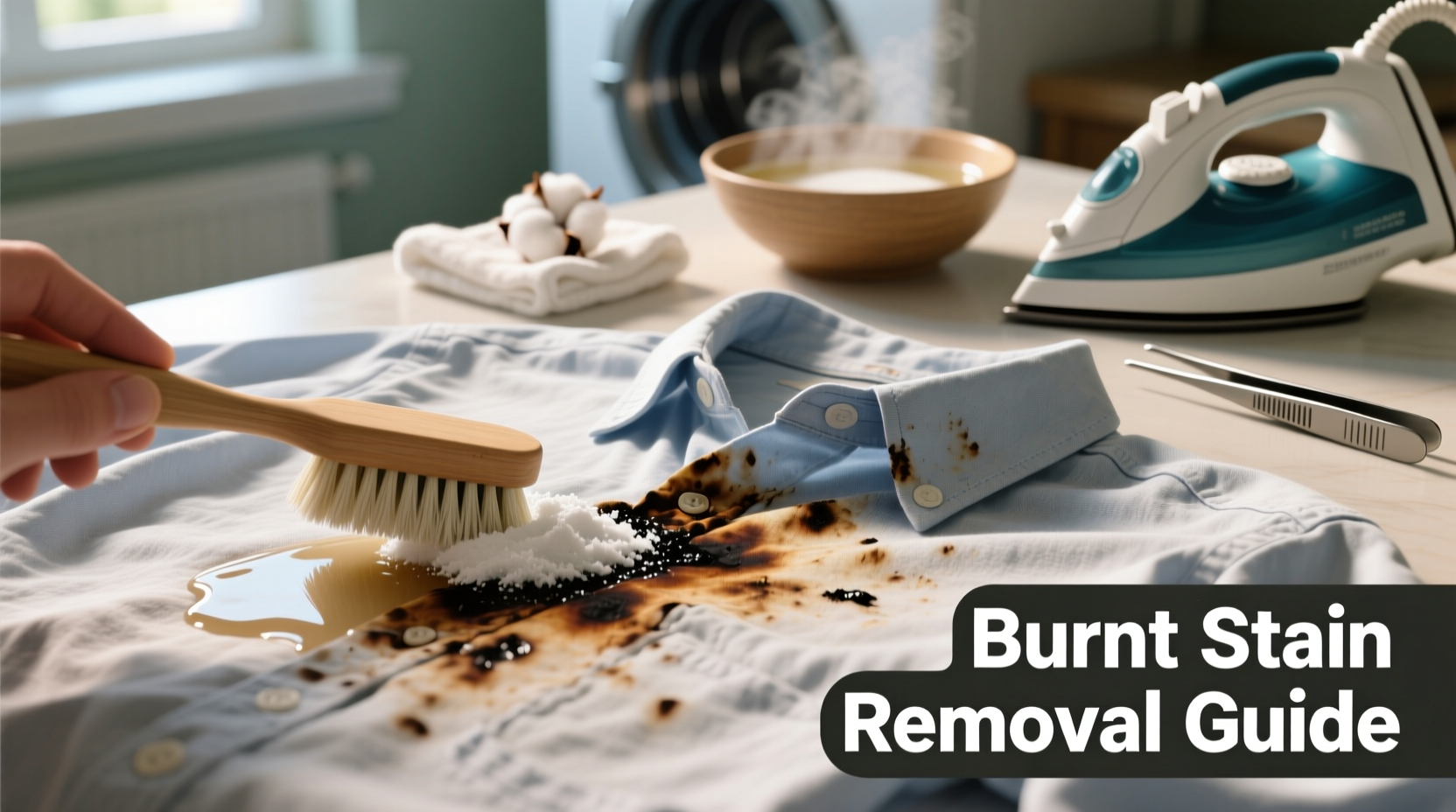 Effective Methods To Remove Burnt Stains From Clothes And Restore Fabrics