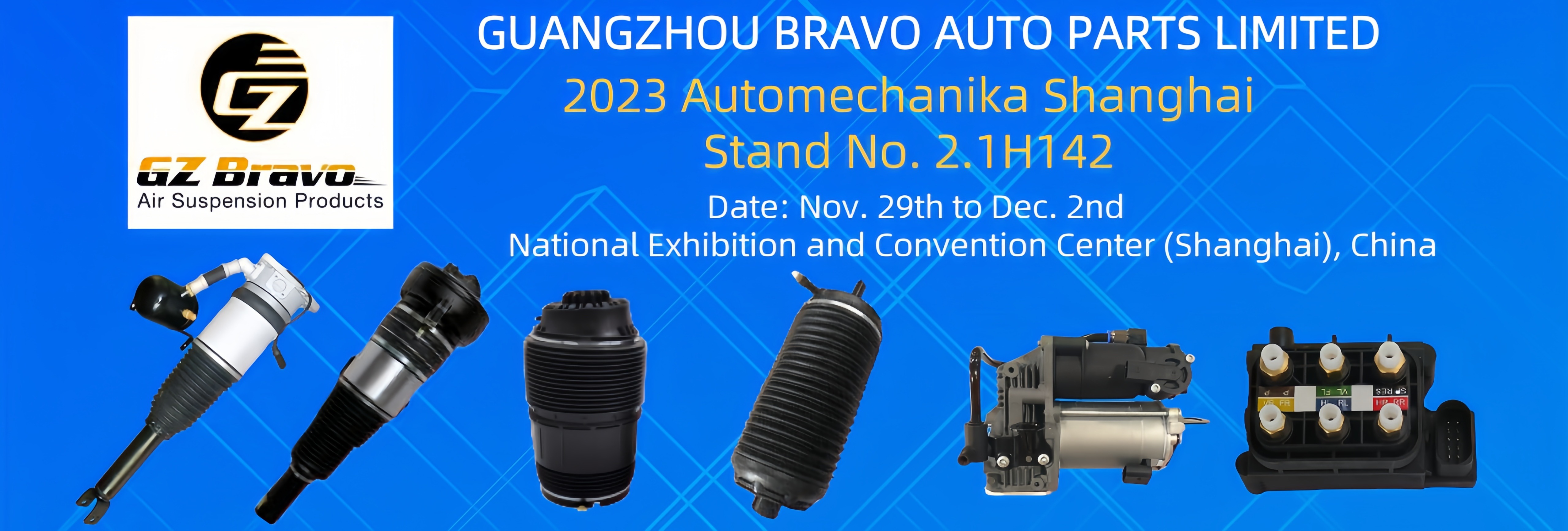 Guangzhou Bravo Auto Parts Limited - Air Suspension Shock, Air ...