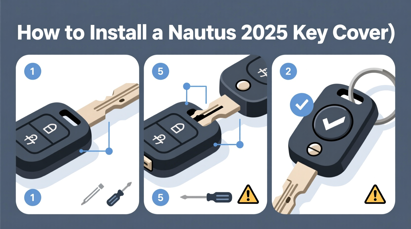 How to Install a Nautilus 2025 Key Cover: Step-by-Step Guide