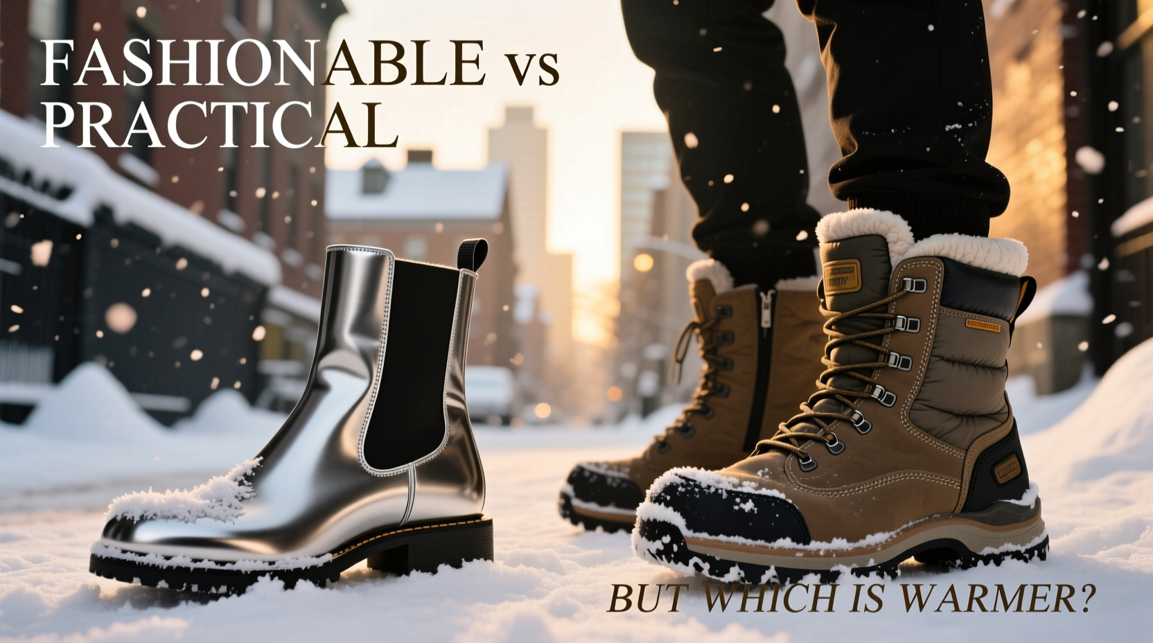 Fashionable Vs Practical Winter Boots Which Are Actually Warmer