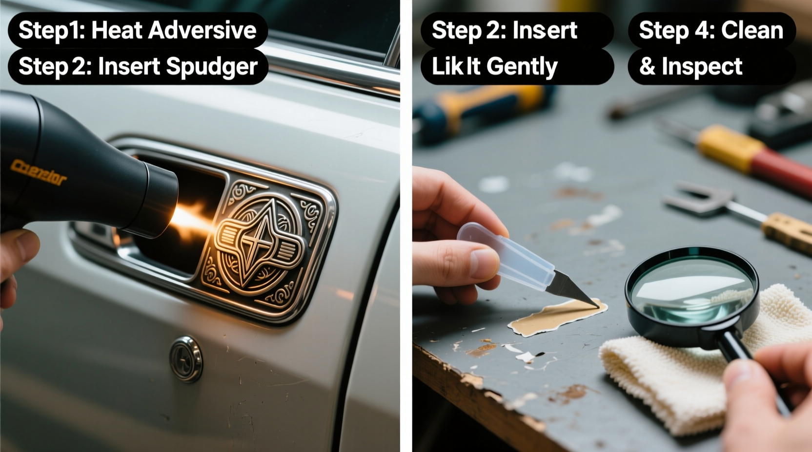 How to Safely Remove Car Emblems Without Damage