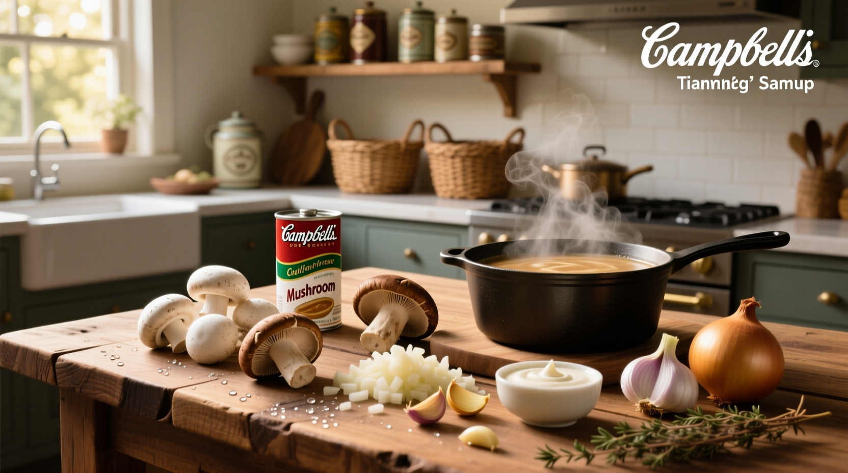 Campbell's Cream of Mushroom Soup Ingredients Guide
