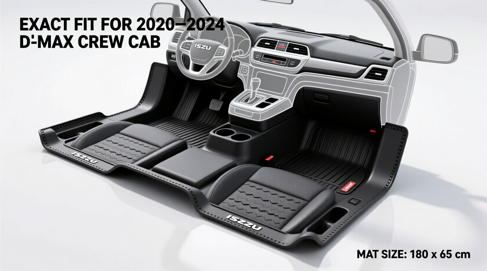 Crew Cab DMAX Mat Fit: Exact Compatibility Guide (2020–2024)