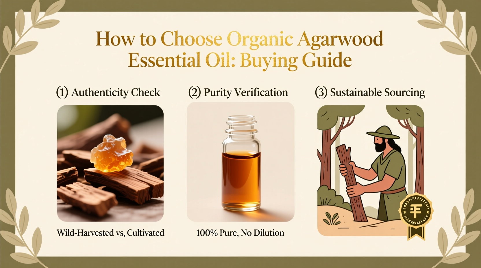 How to Choose Organic Agarwood Essential Oil: Buying Guide