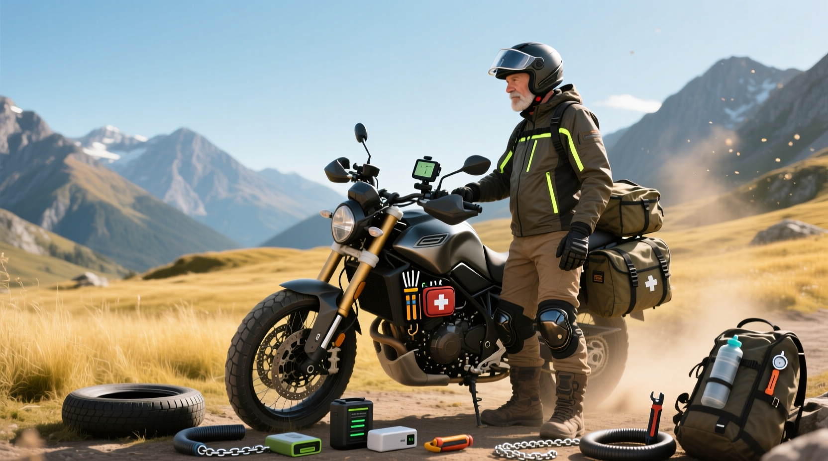 What Essential Adventure Motorcycle Accessories Do Riders Need? A Guide