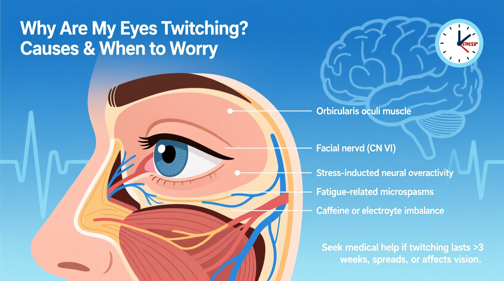 Why Are My Eyes Twitching Causes And When To Worry